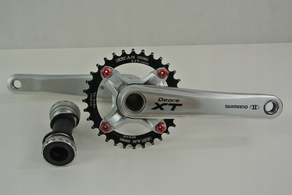 KORBA SHIMANO DEORE XT FC-M770 + SUPORT - 12327943977 - oficjalne archiwum Allegro