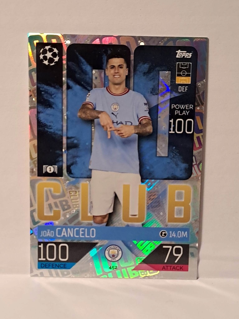 Karta Match Attax 22/23 CLUB 100 Joao Cancelo 452 - 13521626870 ... Karta Match Attax 22/23 CLUB 100 Joao Cancelo 452 - 13521626870 ...