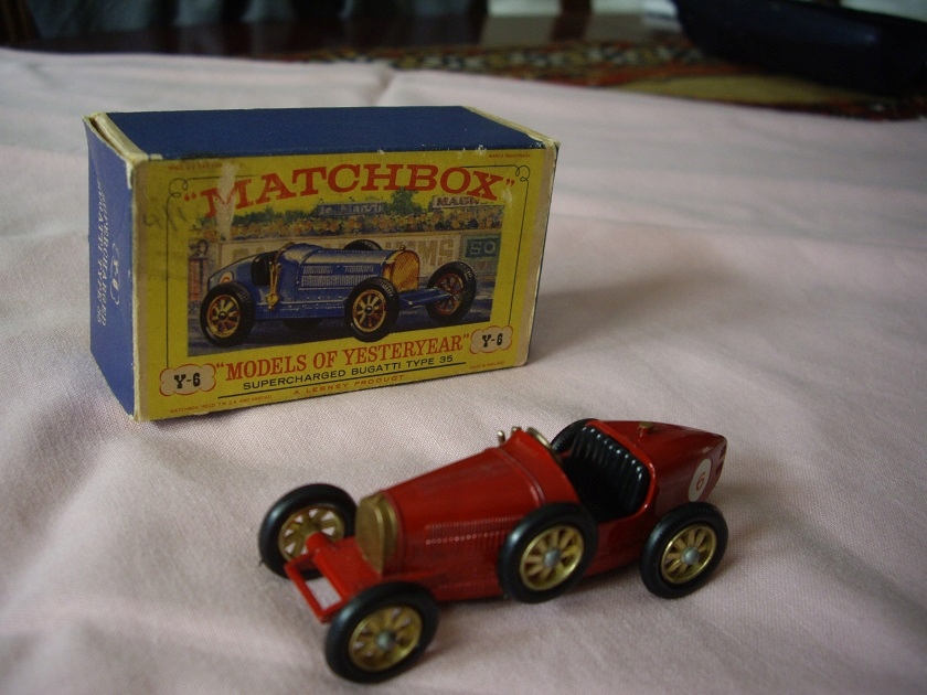 Matchbox Yesteryear Lesney BUGATTI TYPE 35 UNIKAT+ - 11045397644 ...