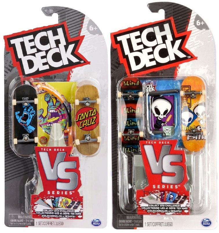 TECH DECK MINI DESKOROLKA NA PALEC 2-PAK - 12720615917 - oficjalne ...