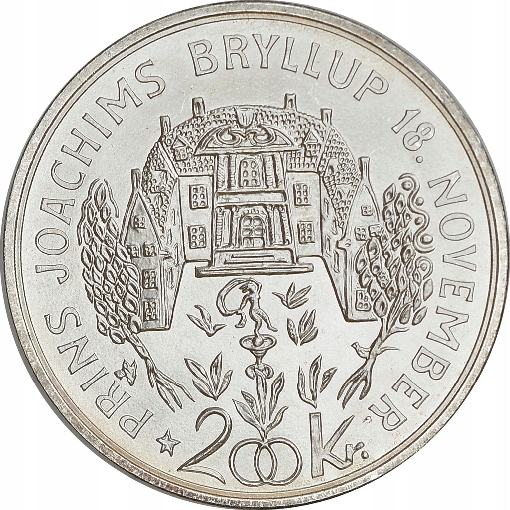 8.gp.DANIA, M.II, 200 KORON 1995 ŚLUB ks.JOACHIMA - 14992165033 ...