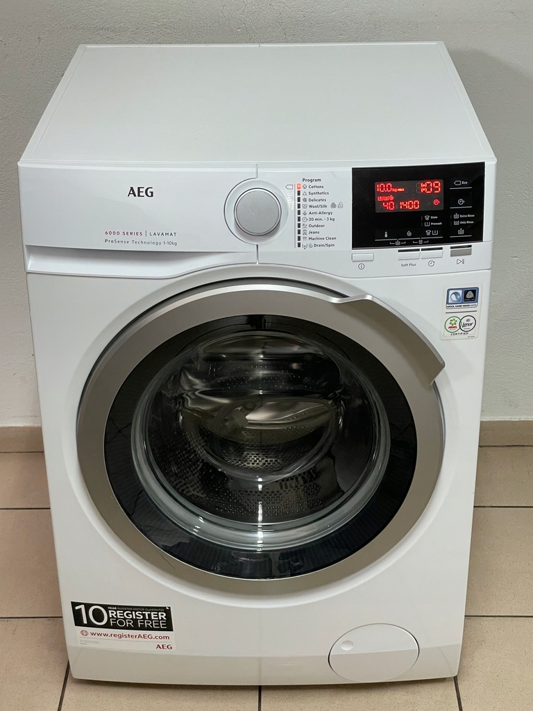 Pralka AEG 6000 Series ProSense Technology 10kg GW - 13935246884 - oficjalne archiwum Allegro