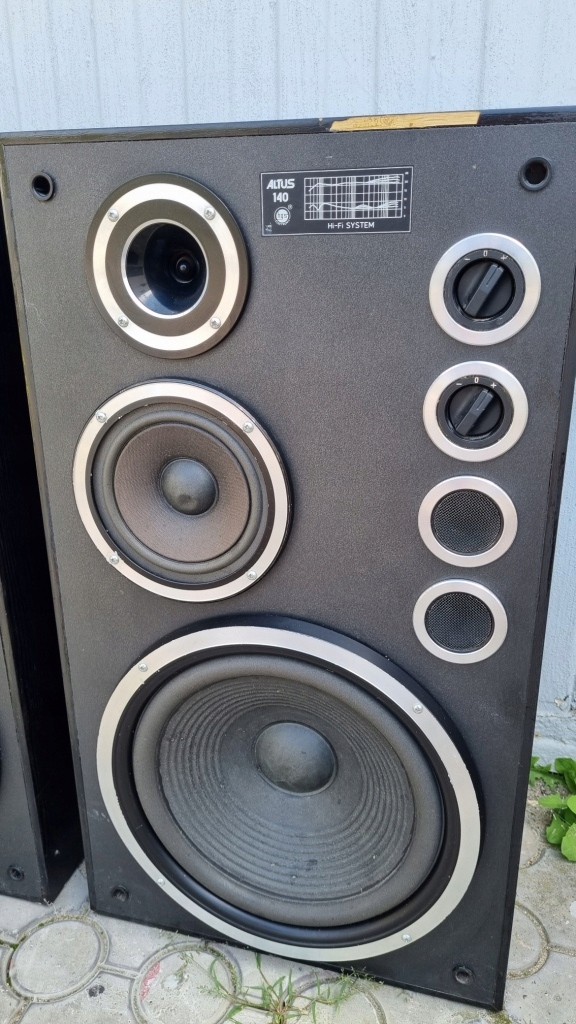 GŁOŚNIKI KOLUMNY UNITRA ALTUS 140 STAN DB GWR - 12593075040 - oficjalne ...