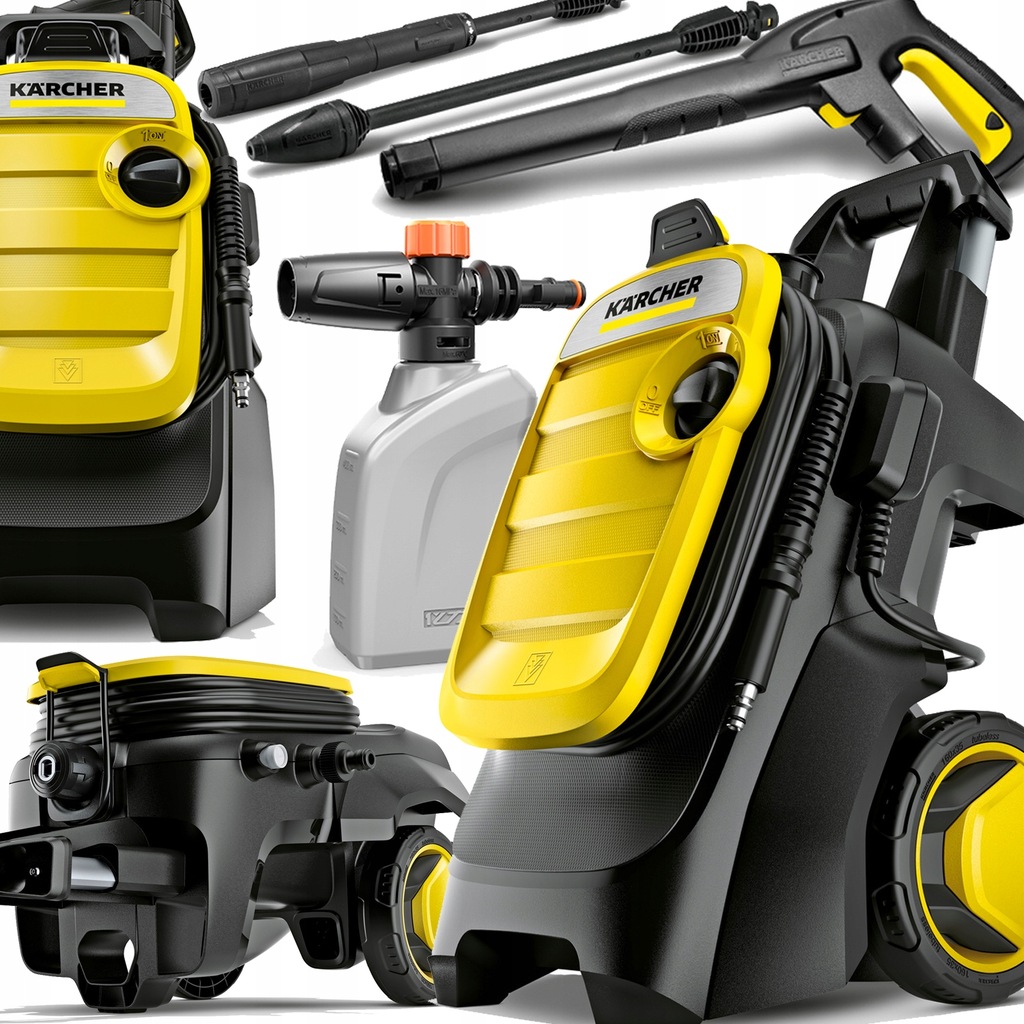 NIEMIECKA MYJKA CIŚNIENIOWA KARCHER K5 PIANOWNICA - 10183918818 - oficjalne archiwum Allegro