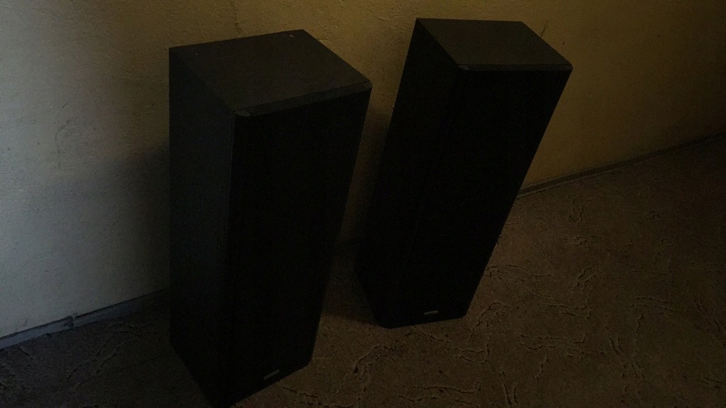 duże kolumny głośniki podłogowe sharp CP-8100 200W - 13314609430 - oficjalne archiwum Allegro