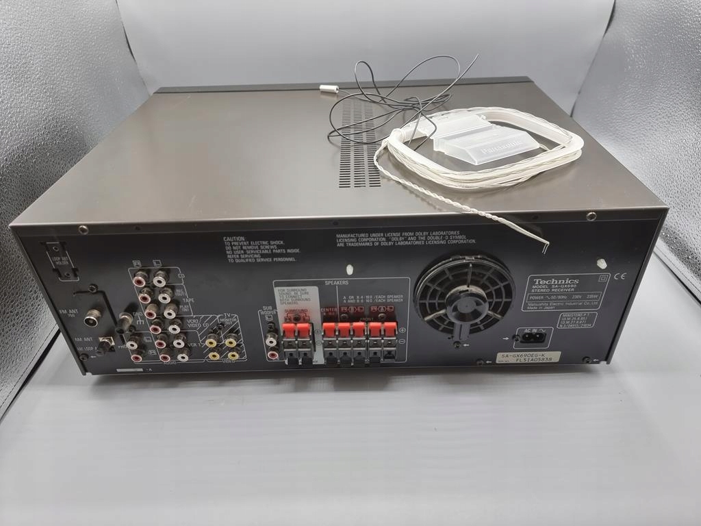 Amplituner Technics SA-GX690 5.1 - 11240975585 - oficjalne archiwum Allegro