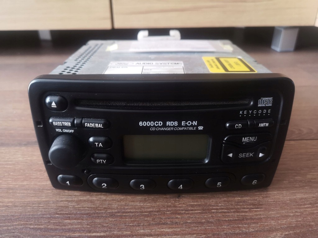 Radio ford 6000 cd RDS - 12072898090 - oficjalne archiwum Allegro