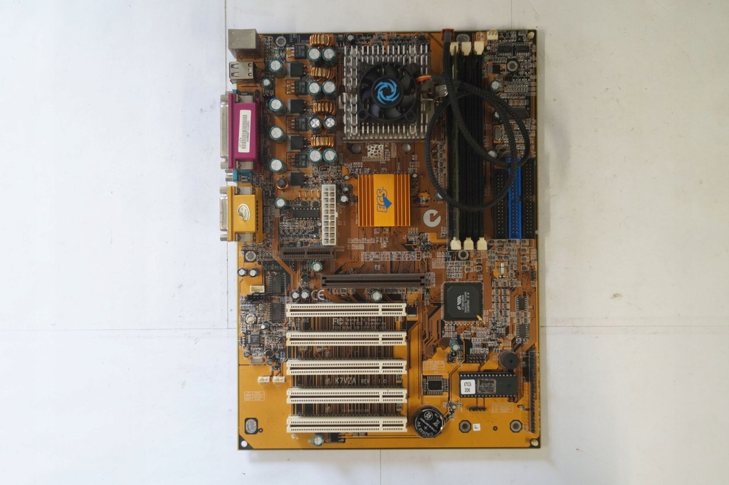 Płyta główna ECS K7VZA REV:1.0 Duron 700 256MB RAM - 14283057278 ...