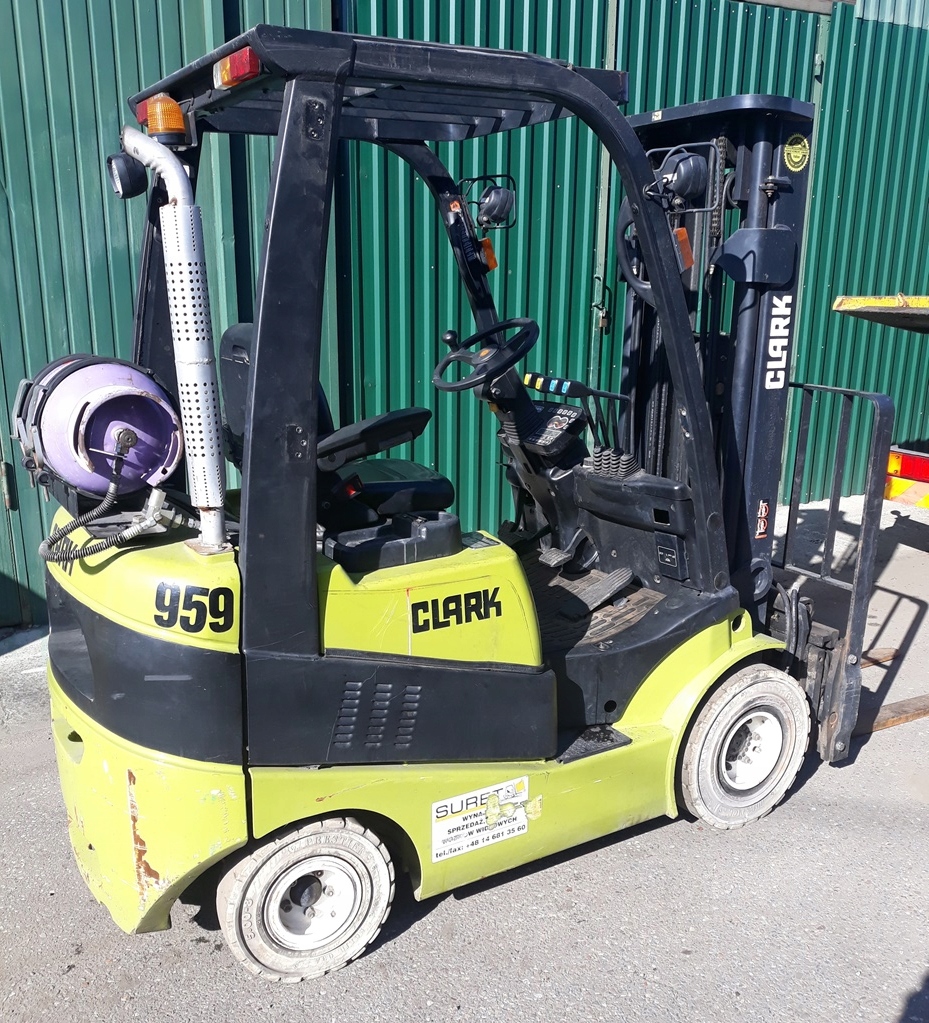 Wózek widłowy Clark C18L - 8591929673 - oficjalne archiwum Allegro