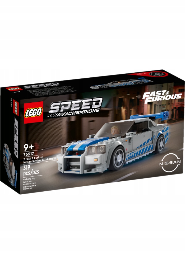 LEGO Speed Champions Nissan Skyline GT-R (R34) 76917 - 17024866762 ...