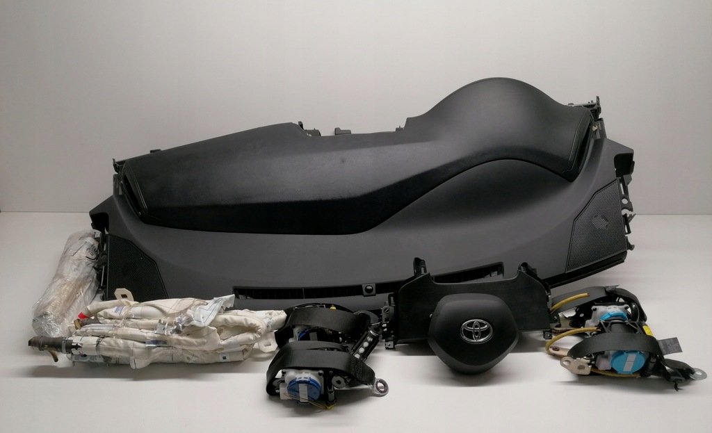 TOYOTA C-HR CHR DESKA KONSOLA AIRBAG PODUSZKI ORYG - 12878733570 ...