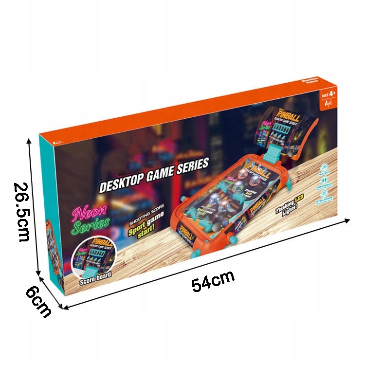 Gra zręcznościowa Flipper Pinball Stół do gry - 13688446504 - oficjalne ...