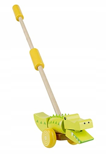Crocodile Push Along Toy - Animal Push and Pull Along Toys for 1 Year ...