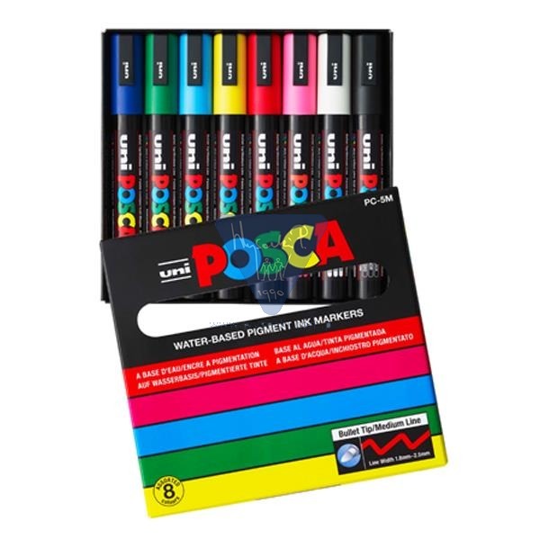 Uni marker Posca PC-5m z vfarba plakatową zestaw - 8001416247 ... Uni marker Posca PC-5m z vfarba plakatową zestaw - 8001416247 ...