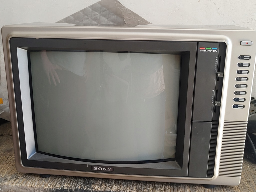 Telewizor retro SONY z lat 70. w oryg. opakowaniu - 12116552417 ...