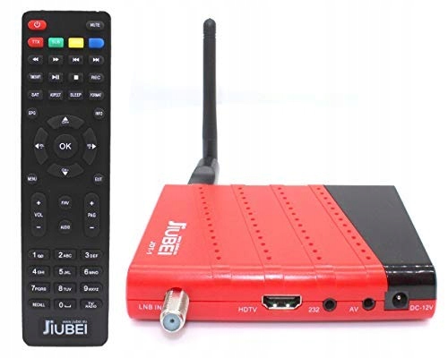 ODBIORNIK SATELITARNY HD Z ANTENĄ WI-FI JIUBEI JDT-1 DVB-S/S2 ...
