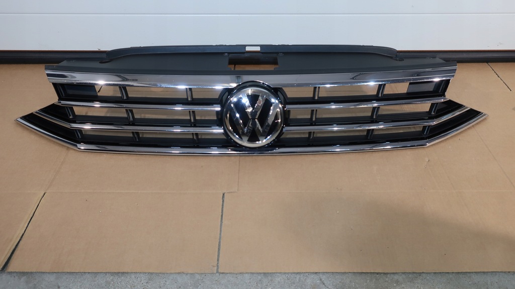 GRILL ATRAPA VW PASSAT B8 LIFT R-LINE , kamera - 12563867320 - oficjalne archiwum Allegro