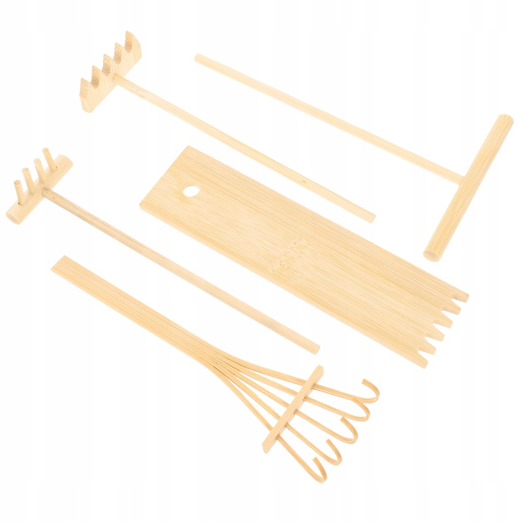 Sand Table Bamboo Rake DIY Tools Bonsai Tiny Rake - 13231394213 ...