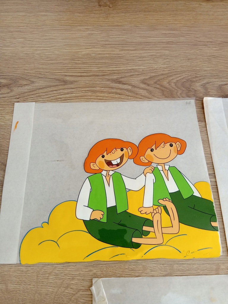 Jacek i Placek folie animacyjne 3 klatki PRL - 12761669917 - oficjalne ...