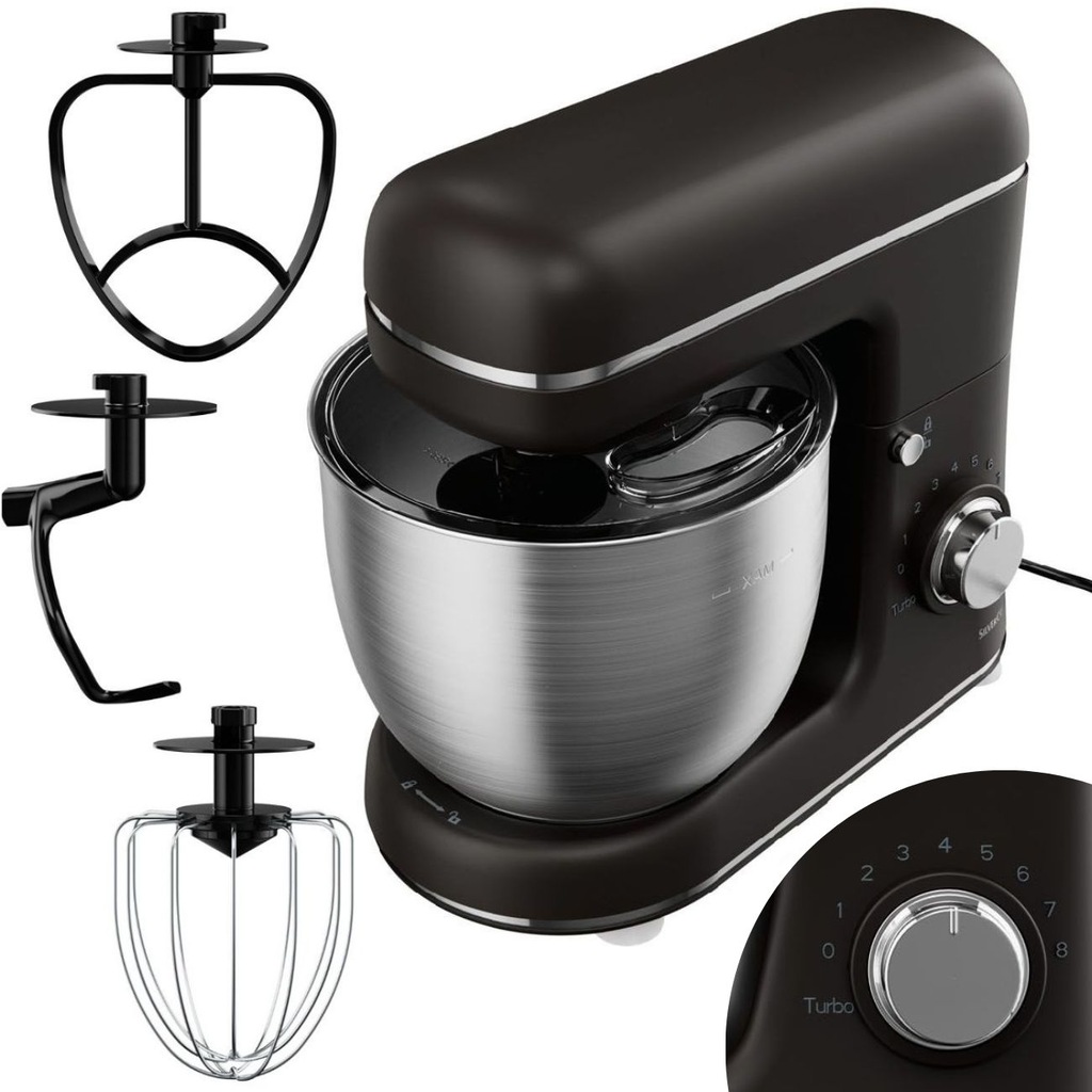 Robot kuchenny planetarny SilverCrest SKM600 czarn - 12484970102 ...