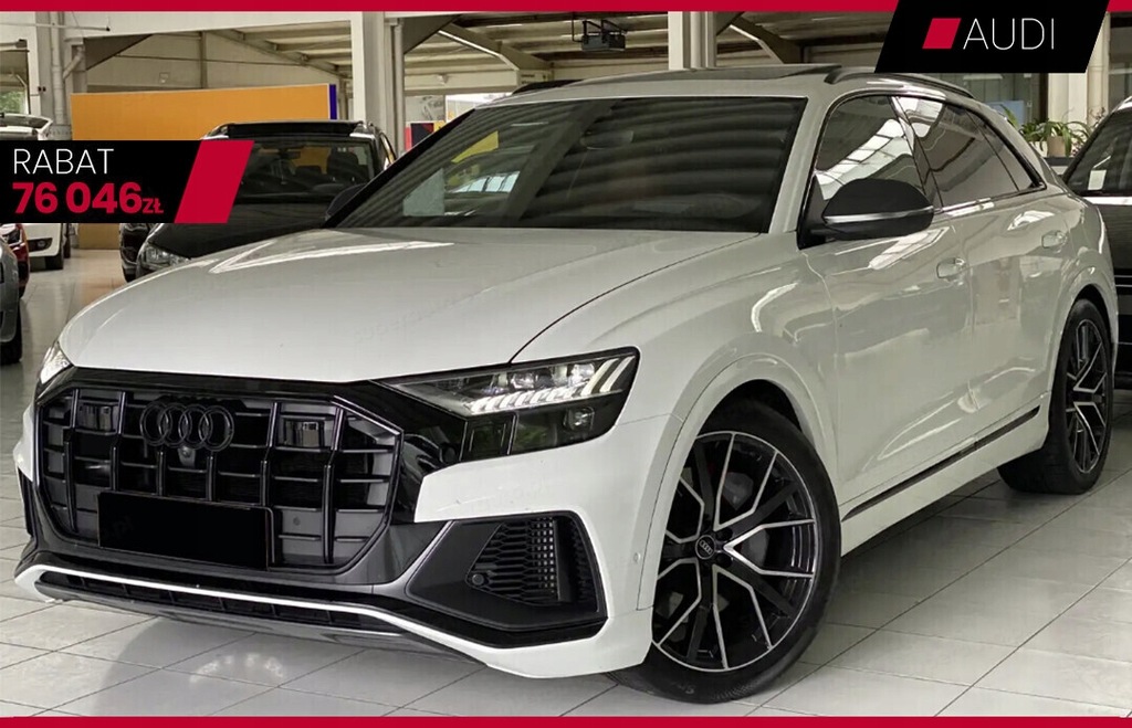 Audi Q8 4.0 TFSI Quattro Tiptronic (507KM) - 13446386185 - oficjalne archiwum Allegro