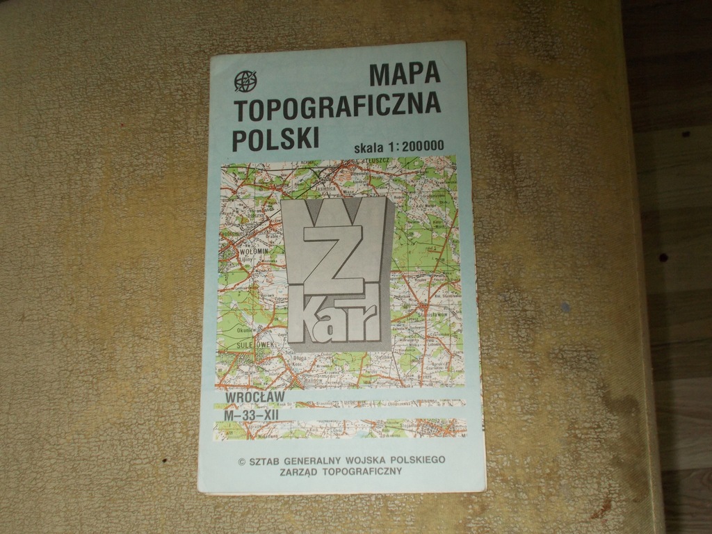Wrocław wojskowa mapa topograficzna - 7879148751 - oficjalne archiwum ...