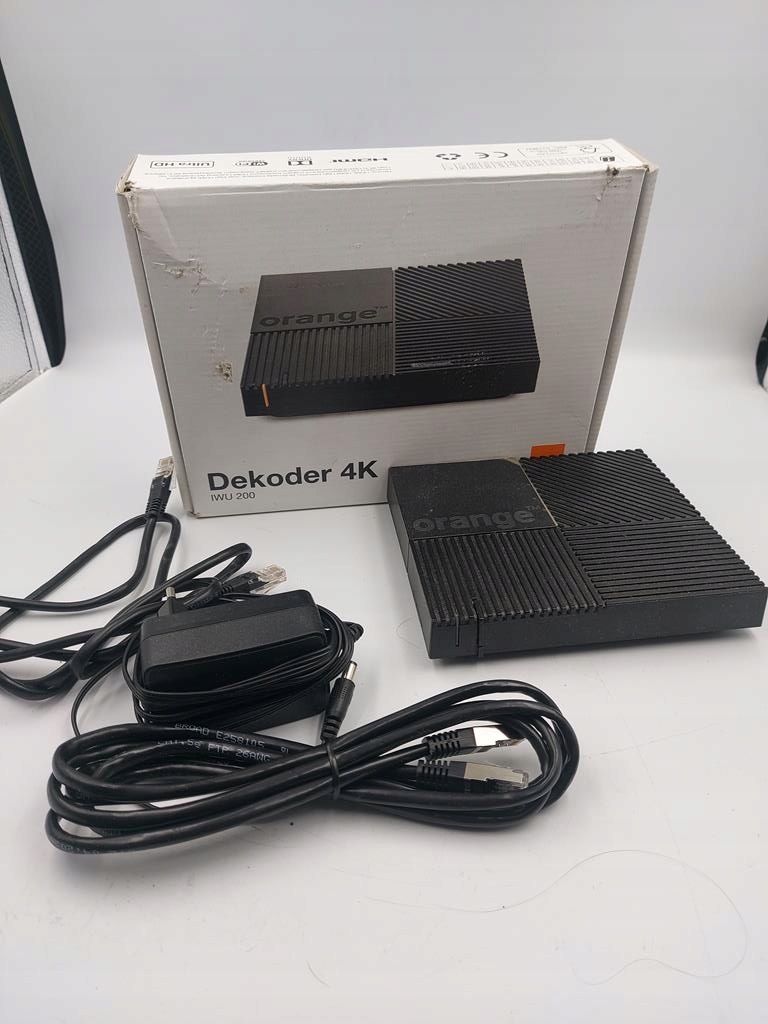 DEKODER 4K SAGEMCOM ORANGE IWU 200 - 12401645633 - oficjalne archiwum ...