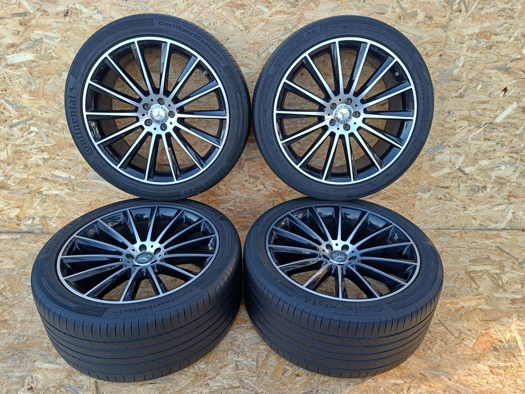 MERCEDES W292 GLE KOŁA FELGI 285/40 325/35 22" R22 - 13328857946 - oficjalne archiwum Allegro