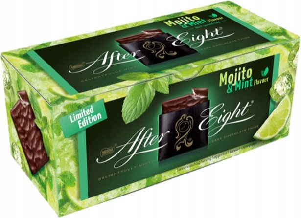 AFTER EIGHT CZEKOLADKI NADZIEWANE MOJITO i MIĘTA - 12256794409 ...