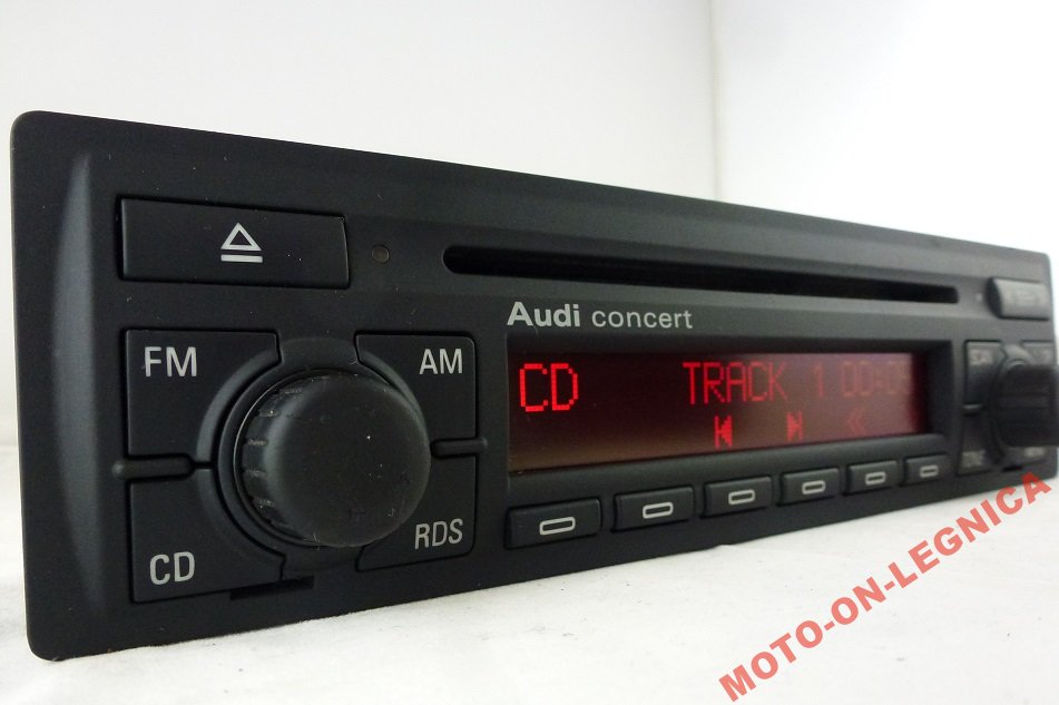 Radio CD Audi CONCERT A2 A3 A4 A6 TT CHOWANE GALKI - 8275713056 - oficjalne archiwum Allegro
