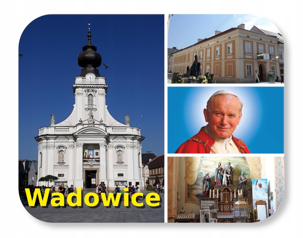 MAGNES PAPIEŻ JAN PAWEŁ WADOWICE BAZYLIKA MUZEUM - 8231191983 ...