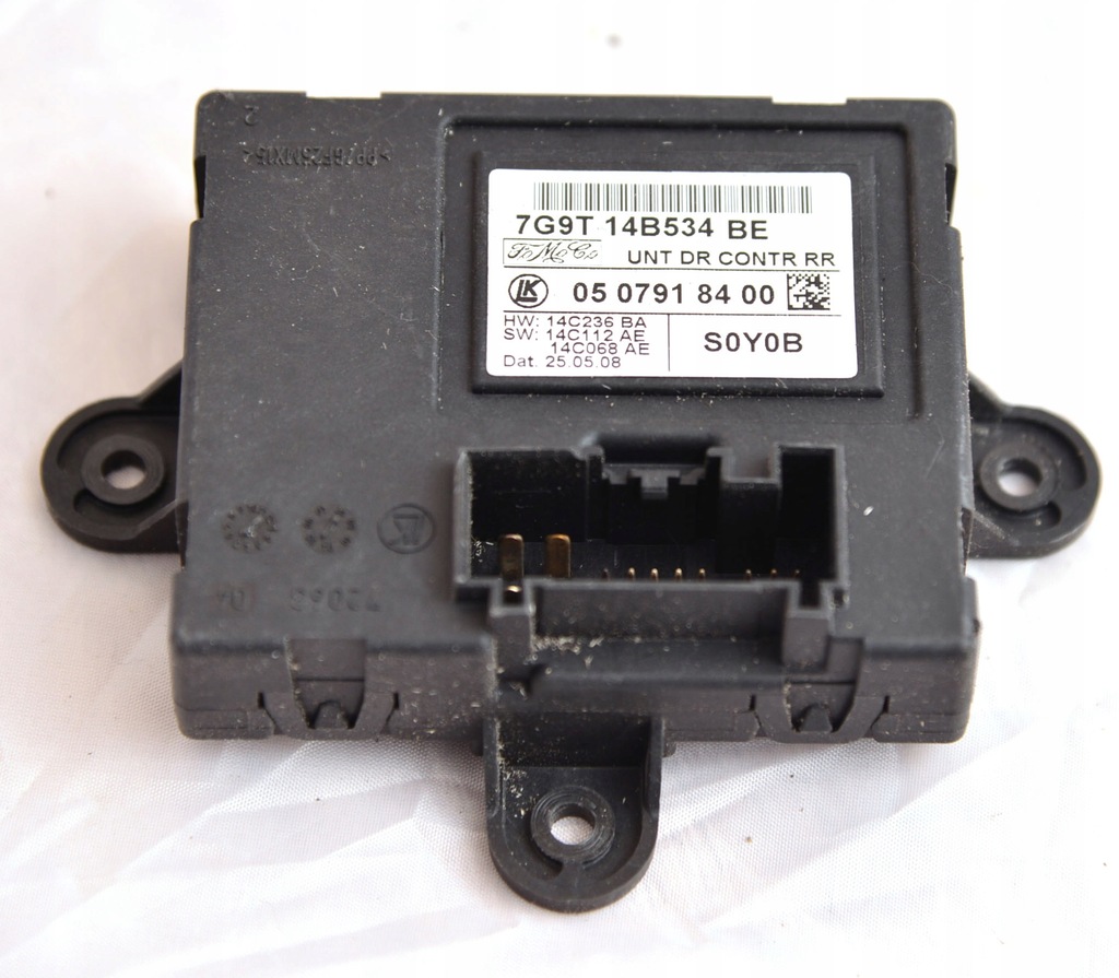 Moduł drzwi tył Ford Mondeo mk4 Smax Galaxy - 11180483558 - oficjalne ...