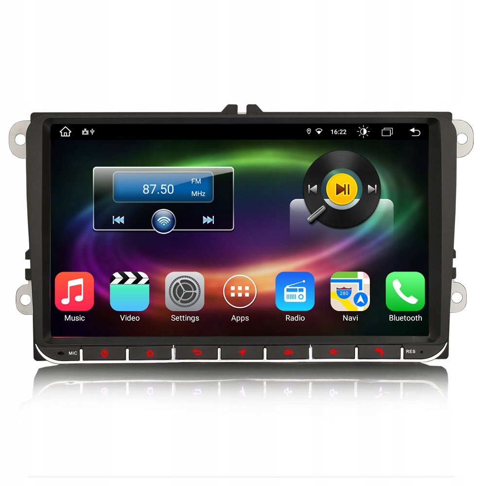 RADIO NAWIGACJA ANDROID VW PASSAT B7 CC CARPLAY - 12627552421 - oficjalne archiwum Allegro