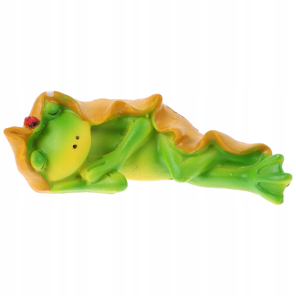 SLEEPING FROG ORNAMENT GLASS ACTION FIGURE FROGS - 13590789409 ...