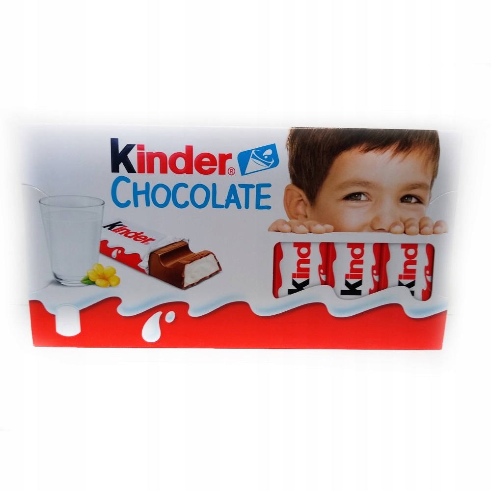 Czekoladki Kinder Chocolate 8 szt Kinder Czekolada - 9216324546 ...