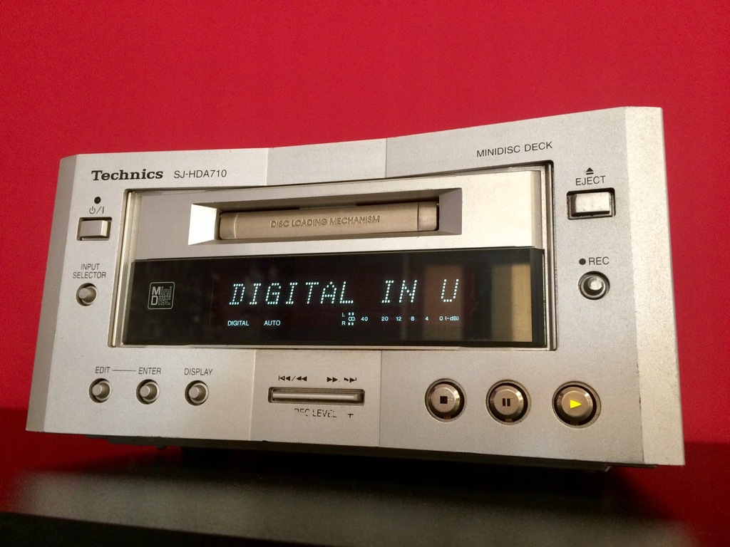 TECHNICS MINIDISC SJ-HDA710 NAJWYŻSZY MODEL ! ! ! - 7791861874 ...