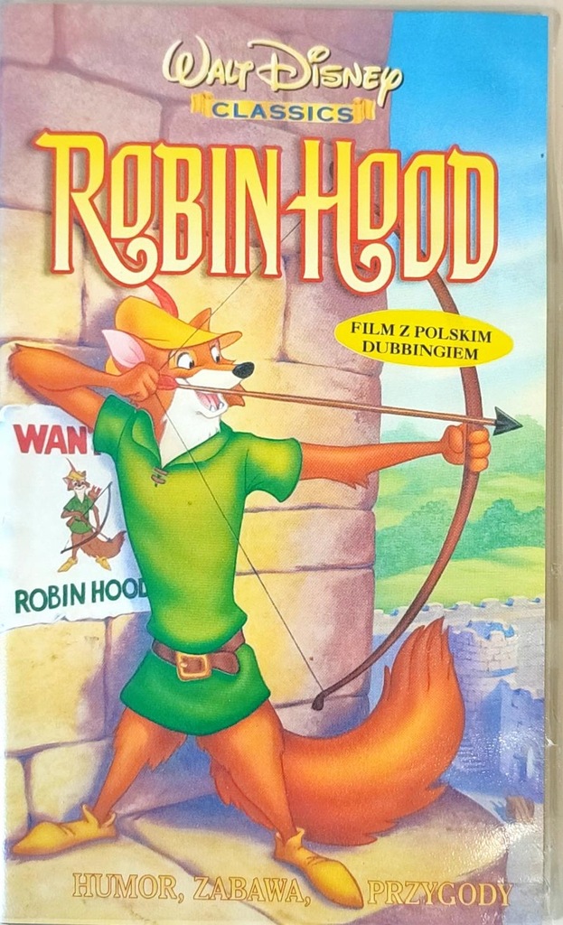 VHS ROBIN HOOD - 12623316982 - oficjalne archiwum Allegro