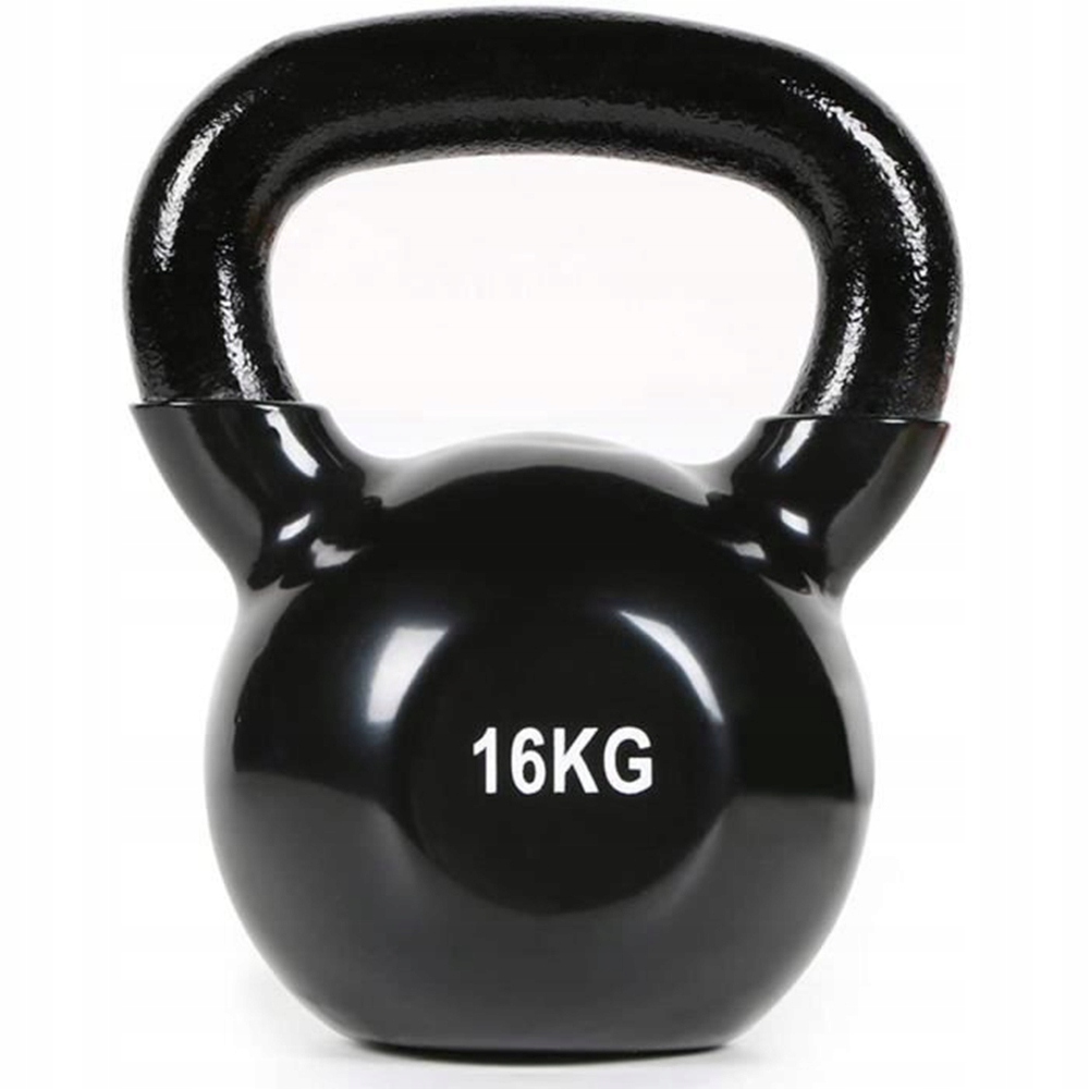 KETTLEBELL ODWAŻNIK KETLA DO ĆWICZEŃ 16kg - 12906729419 - oficjalne archiwum Allegro