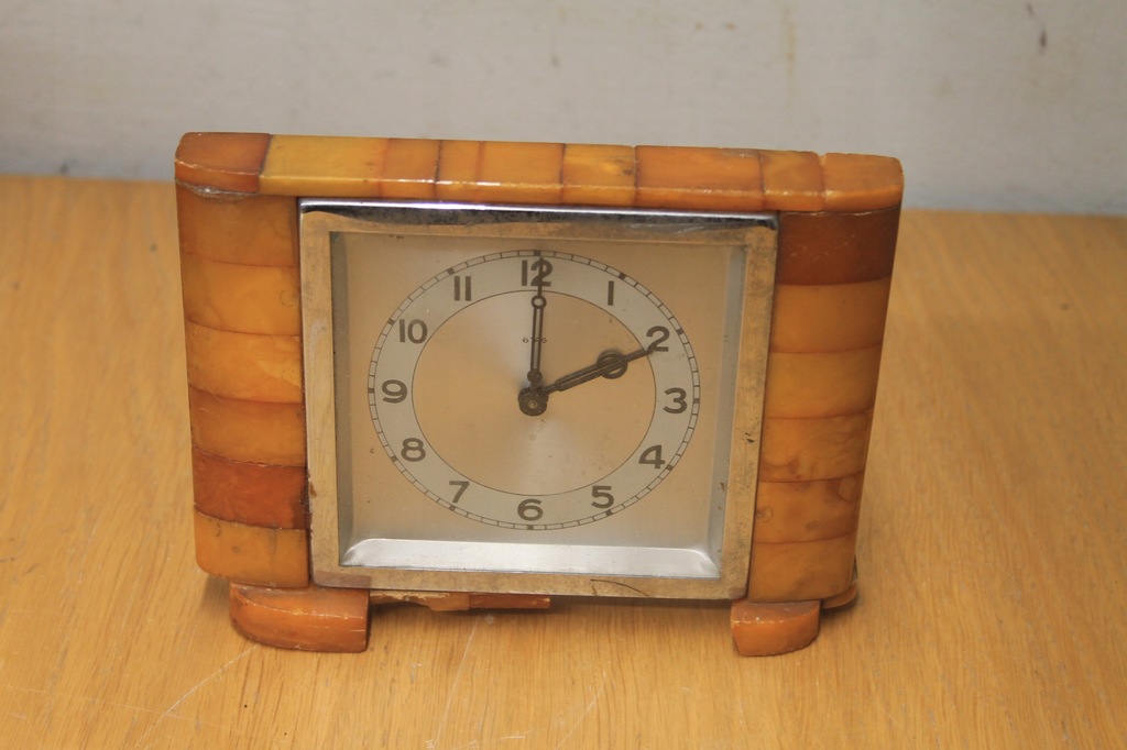 STARY ZEGAR ZEGAREK STOJĄCY 8TAG - 14886967835 - oficjalne archiwum Allegro