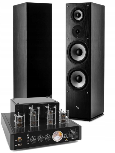 Kolumny Stereo Voice Kraft 6300 Wzmacniacz Lampowy - 12381795139 - oficjalne archiwum Allegro