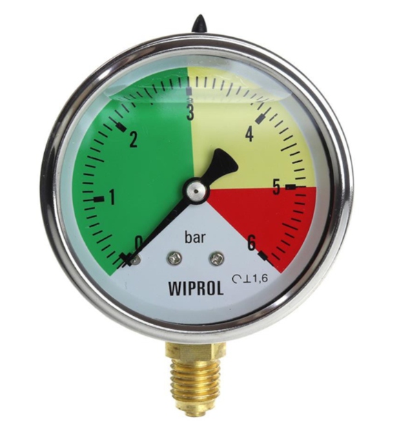 Manometr opryskiwacza fi 63 0-6 BAR dół M12x1,5 - 15131390450 - oficjalne archiwum Allegro