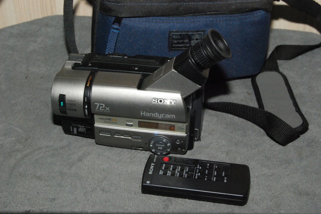 Kamera analogowa Sony CCD-TR845 Hi8 - 13620506924 - oficjalne archiwum Allegro