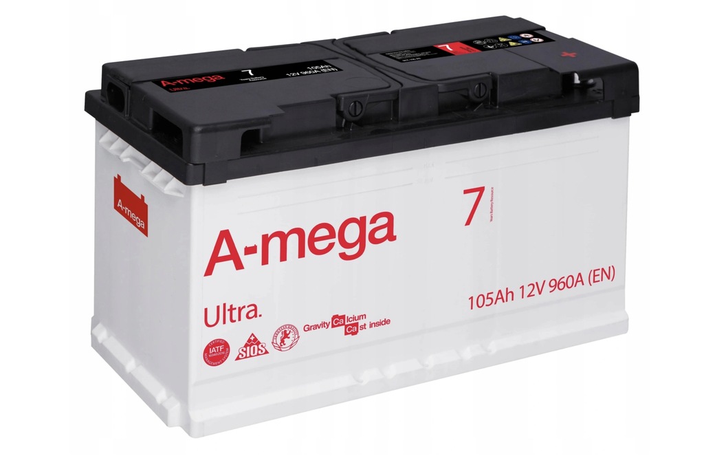 AKUMULATOR Amega Ultra 7 105Ah 960A - 11162067905 - oficjalne archiwum ...