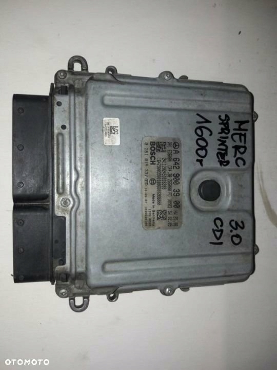 Mercedes Sprinter 3,0 CDI Komputer sterownik silni - 12540650064 - oficjalne archiwum Allegro