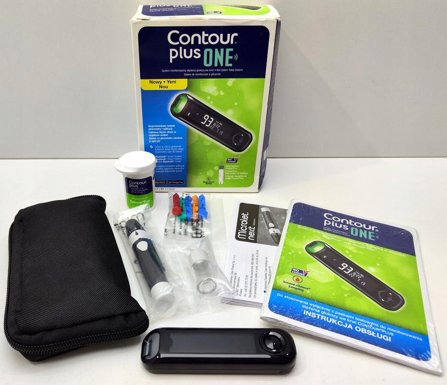 Glukometr Contour plus one Zestaw OKAZJA P - 12514824025 - oficjalne ...