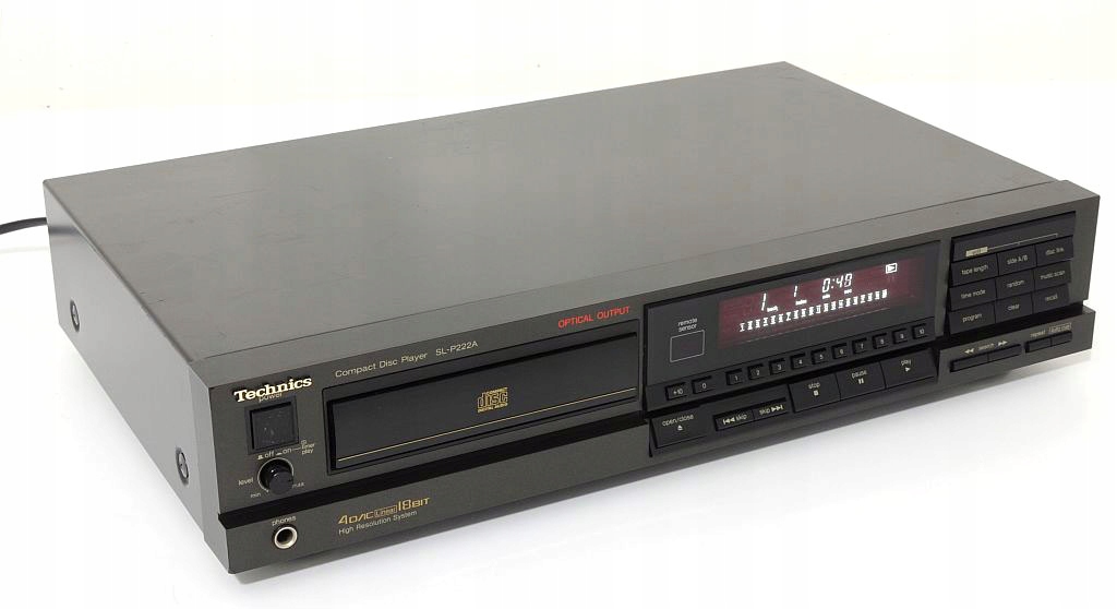 TECHNICS SL-P222A KULTOWY ODTWARZACZ CD ! - 15383237816 - oficjalne archiwum Allegro