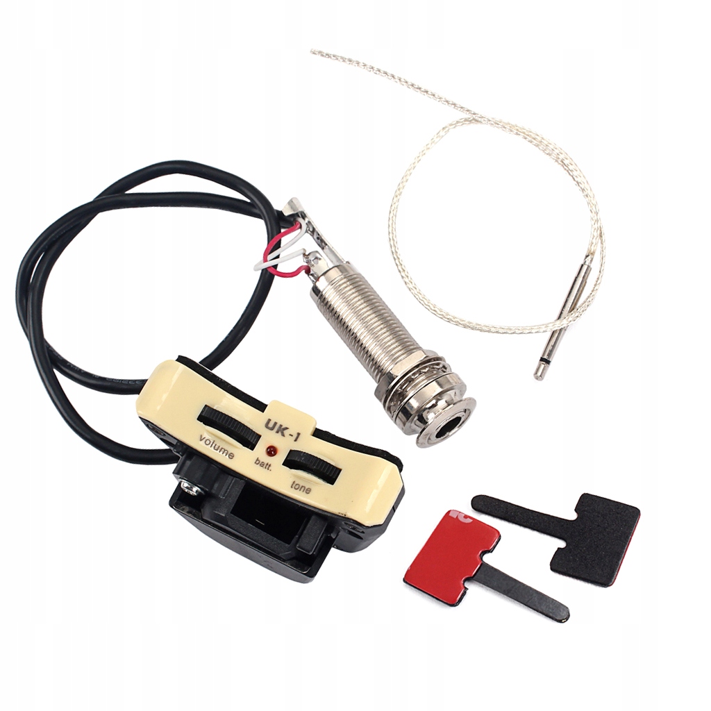Acoustic Guitar Piezo Pickup Preamp Jack - 13415323257 - oficjalne ...