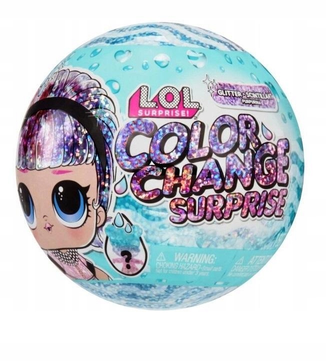 LOL SURPRISE GLITTER COLOR CHANGE DOLL, MGA - 12672307014 - oficjalne ...