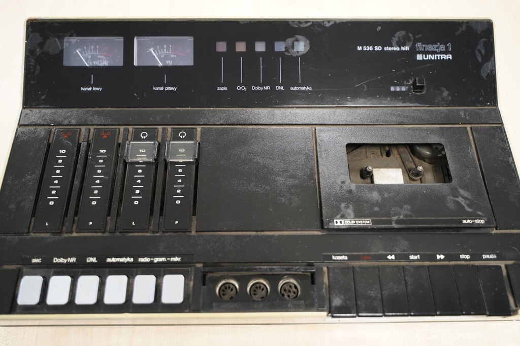 Magnetofon Unitra FINEZJA 1 M 536 SD STEREO HIFI - 12083936853 ...