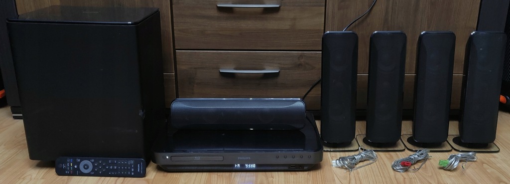 PHILIPS HTS7500 PORZĄDNE KINO DOMOWE Z WIFI OKAZJA - 13777772156 ...